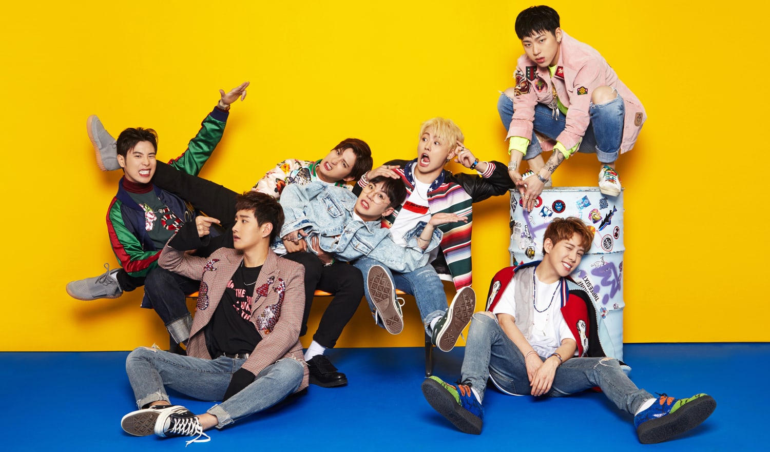 Tiga Member Block B Kini Tinggalkan Seven Seasons - Vibrance