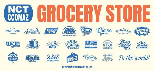 NCT akan Buka Pop Up Store dengan Nama "NCT CCOMAZ GROCERY STORE ...